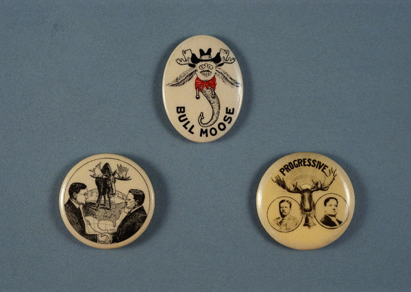 Progressive Party Buttons posters & prints by Anonymous