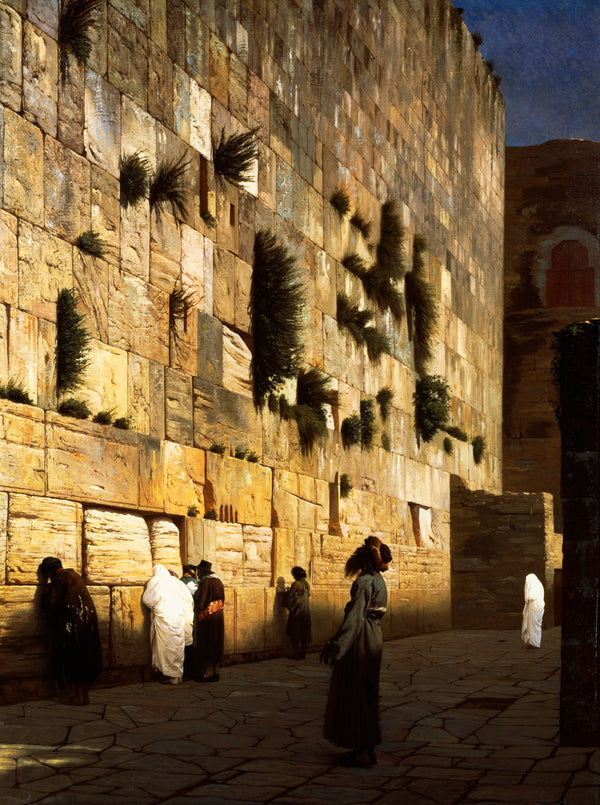 Solomon's Wall, Jerusalem (The Wailing Wall) posters & prints by Jean ...