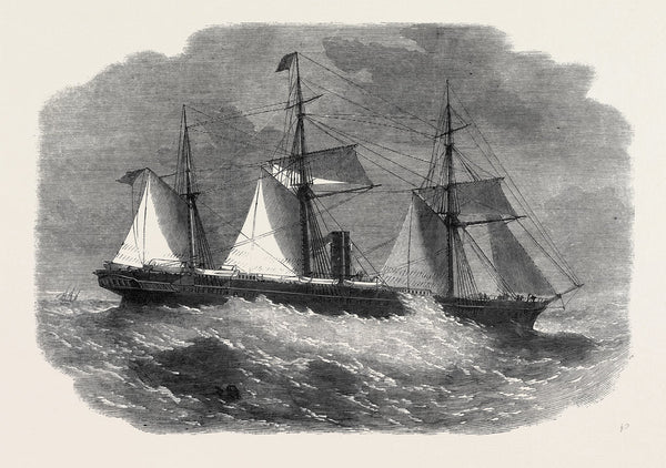 The Peninsular and Oriental Steam Company's New Ship Poonah 1862 ...