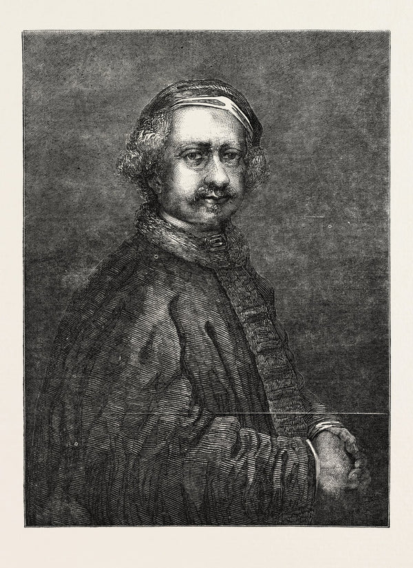 Portrait of Rembrandt Van Rijn posters & prints by Anonymous