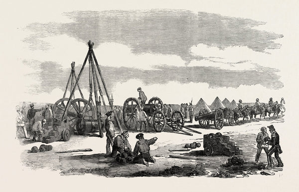 The Crimean War: Siege of Sebastopol: Preparing a Train for the ...
