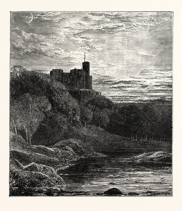 Norham Castle Northumberland. posters & prints by Anonymous