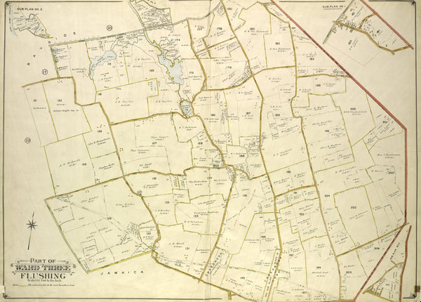 Map bounded by Little Neck Bay, New York posters & prints by Anonymous