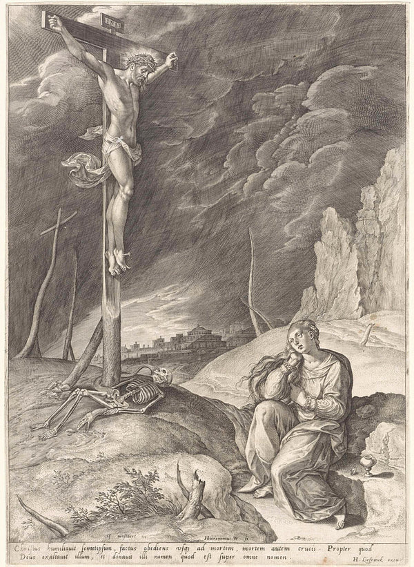Triumphant Christ on the cross posters & prints by Hans Liefrinck I