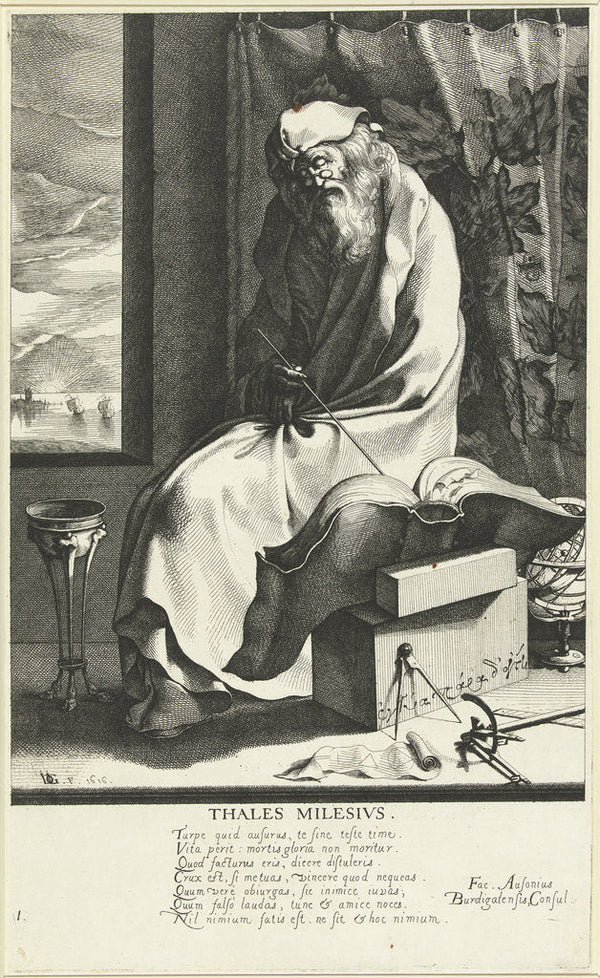 Thales of Miletus posters & prints by Nicolaes de Clerck