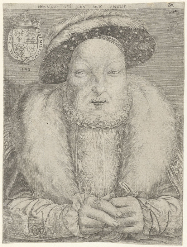 Portrait of King Henry VIII of England and Ireland posters & prints by ...