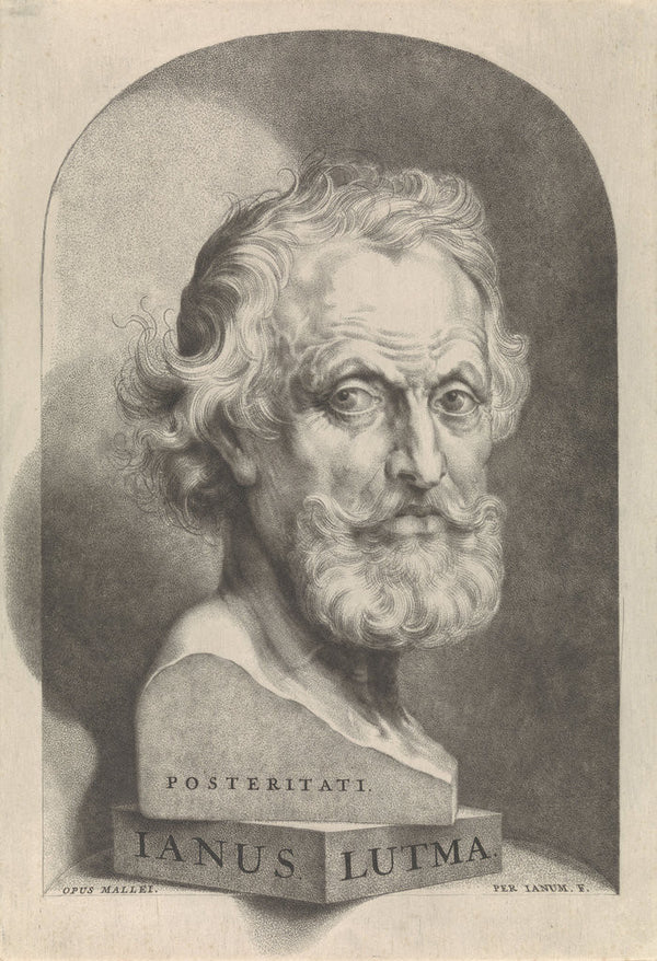 Portrait Bust of Johannes Lutma the Elder posters & prints by Johannes ...