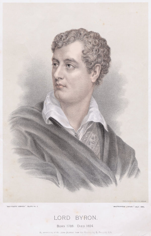 Lord Byron posters & prints by Anonymous