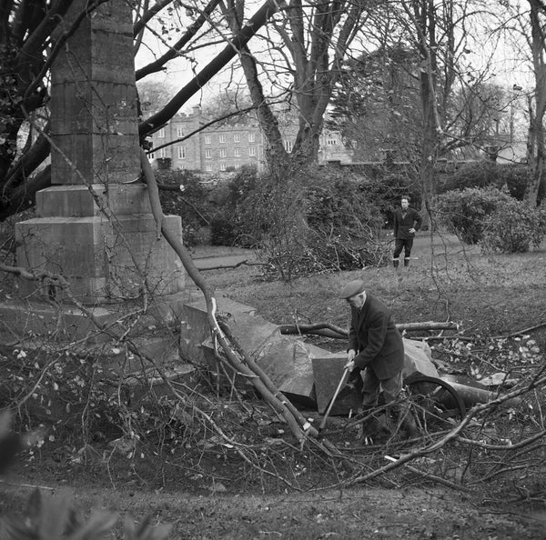 Demolished memorial, The Nunnery, Douglas posters & prints by Manx ...