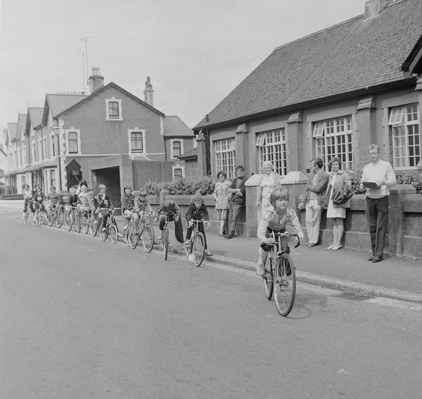 Cycle proficiency test posters & prints by Manx Press Pictures