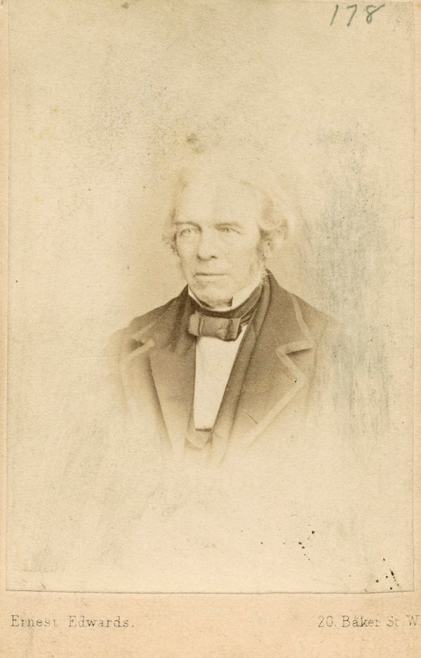 Portrait of Michael Faraday (1791-1867) posters & prints by Ernest Edwards