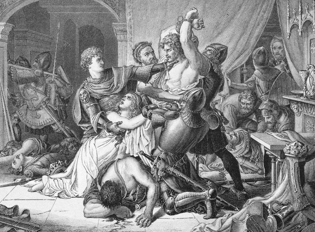 Roger de Mortimer Being Seized posters & prints by Anonymous