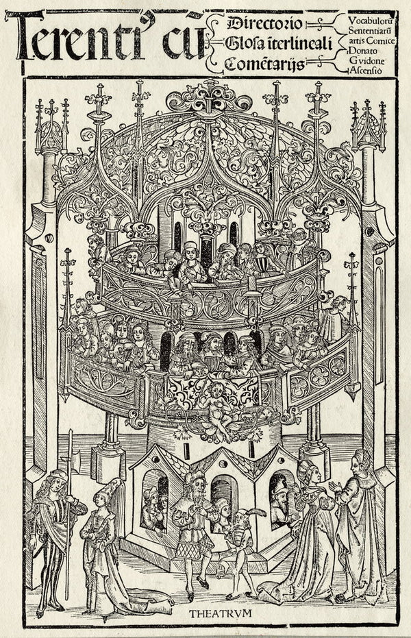 Illustration of Elaborate Theater posters & prints by Corbis