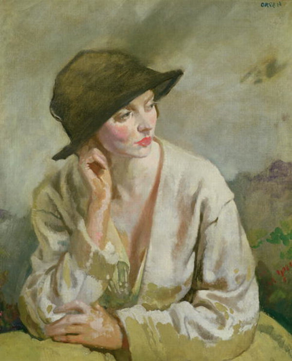 Portrait of Miss Sinclair posters & prints by William Orpen