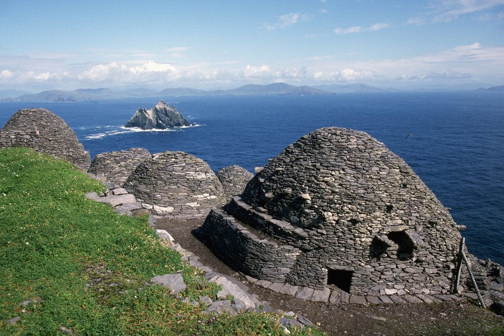 Early Christian Monastery, Skellig Michael posters & prints by Anonymous