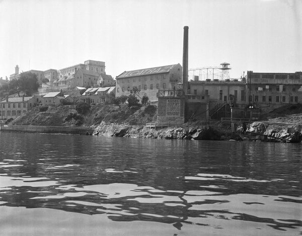 Buildings on Alcatraz posters & prints by Anonymous