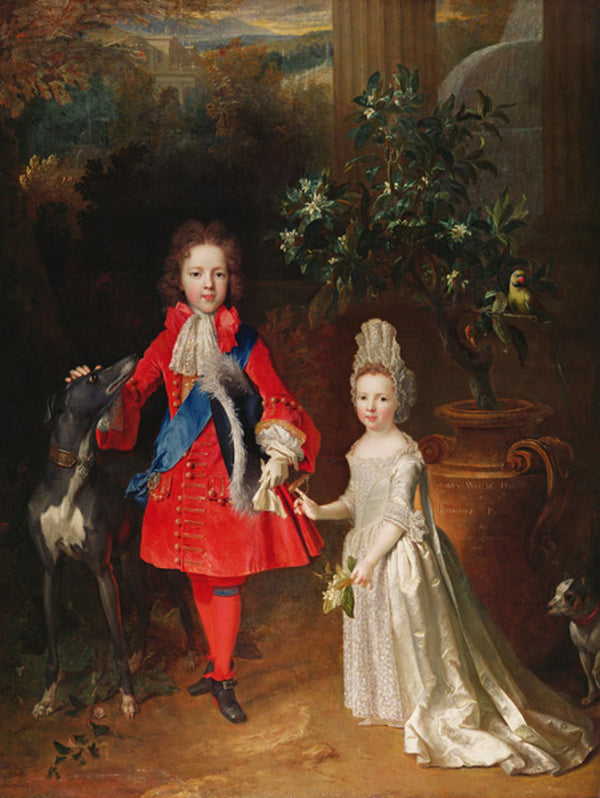 Prince James Francis Edward Stuart and Princess Maria Theresa Stuart ...