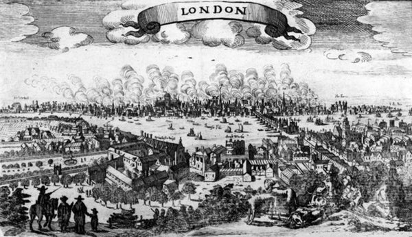 Broadside of the Great Fire of London, 1666 posters & prints by Pieter ...